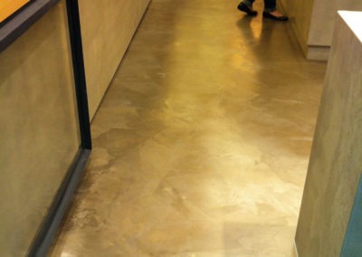 Feather Finish Concrete Flooring - OzGrind Polished Concrete Brisbane