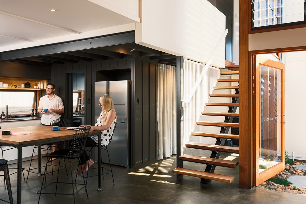 Feather Finish Concrete Flooring - OzGrind Polished Concrete Brisbane